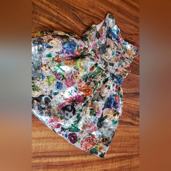 H&M | Dresses | Nahtlalie Lete Hm 34 Y 3t 4t Girls Floral Print Summer Spring Easter Dress ...